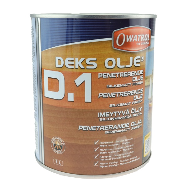 Owatrol Deks Olje D1 – 1 ltr – Heik.no